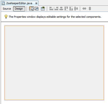 Software Educator - Articles - Java programming course: 16.2 Defining a selection list of zookeepers